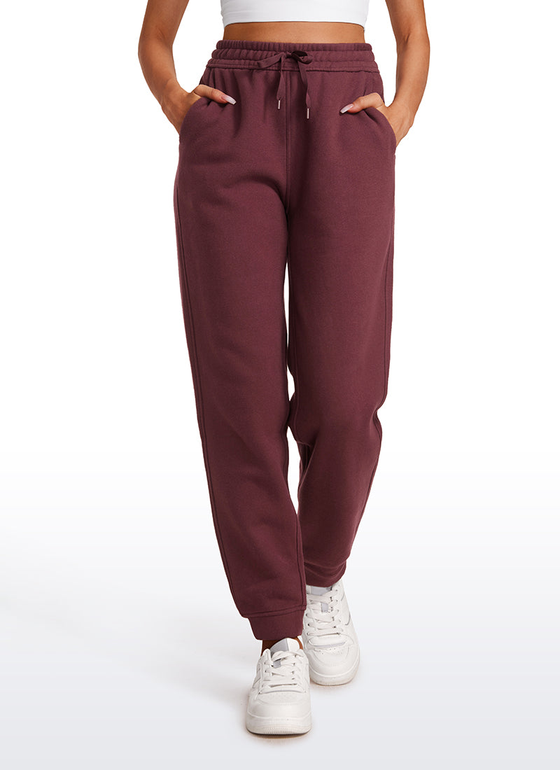 Crz Yoga Cotton Fleece Lined Sweatpants
